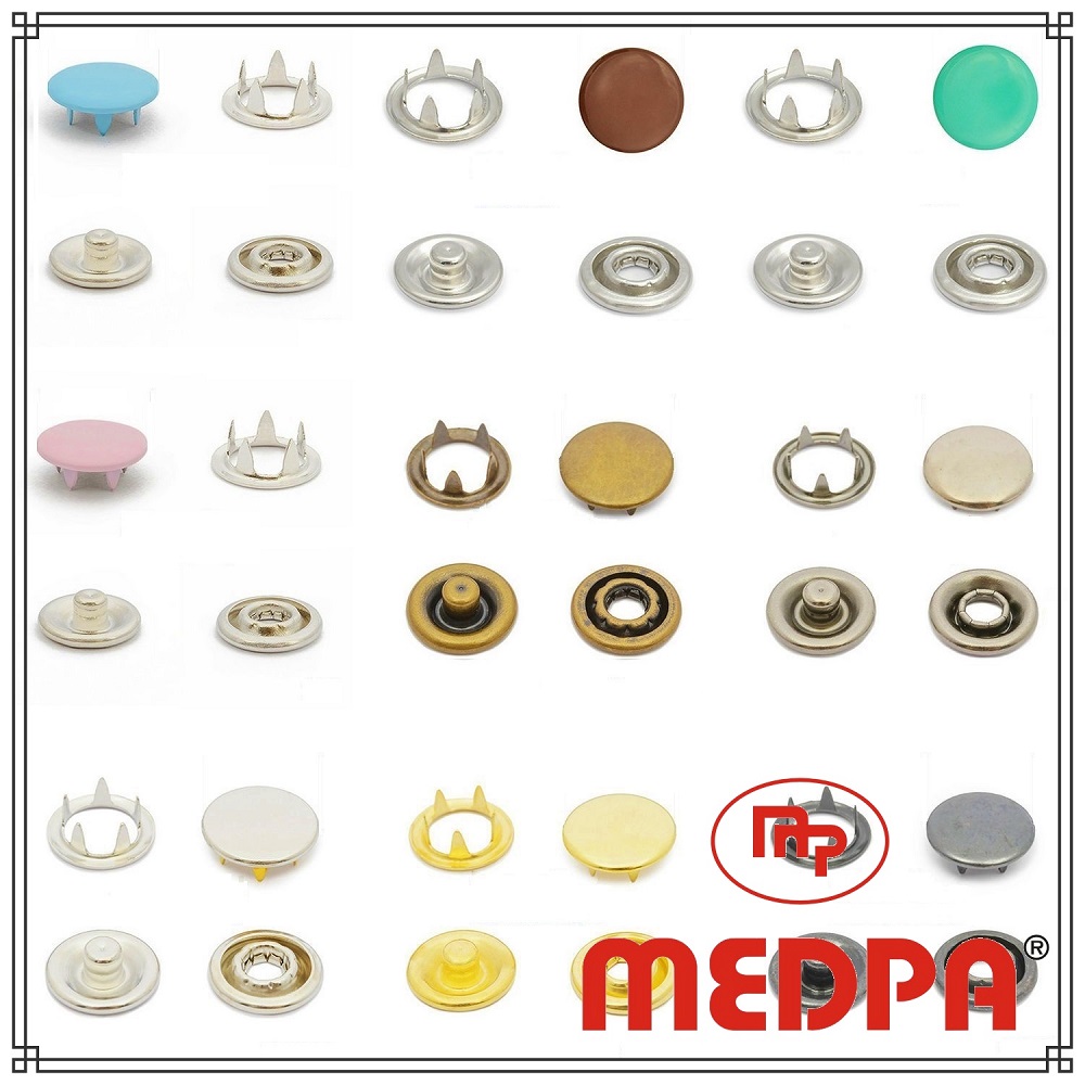 Prong snap buttons | MEDPA
